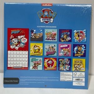 Paw Patrol | Other | Paw Patrol Wall Calendar 224 Kids Gifts Chase Rubble Marshall Sky Fun Gift ...